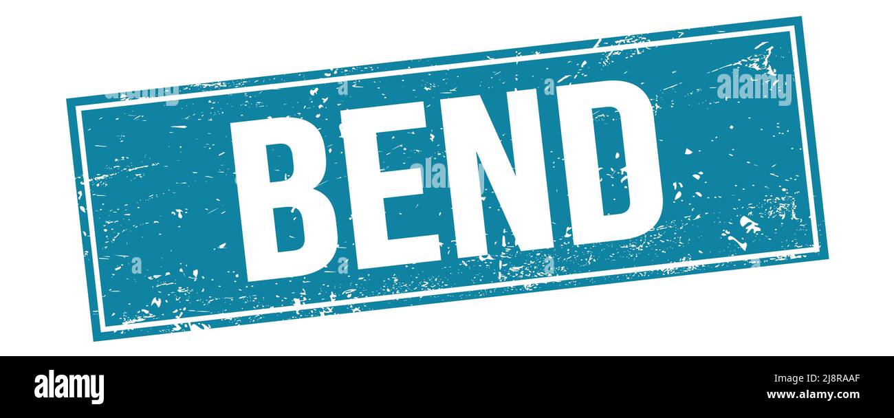 Blue word bend text hi-res stock photography and images - Alamy