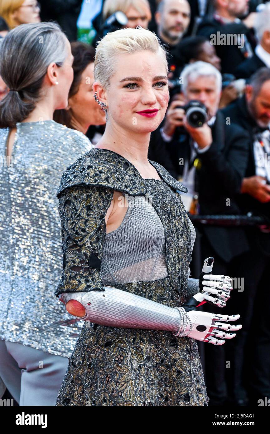 Bebe Vio 75th Cannes Film Festival Opening red carpet and for the movie ...