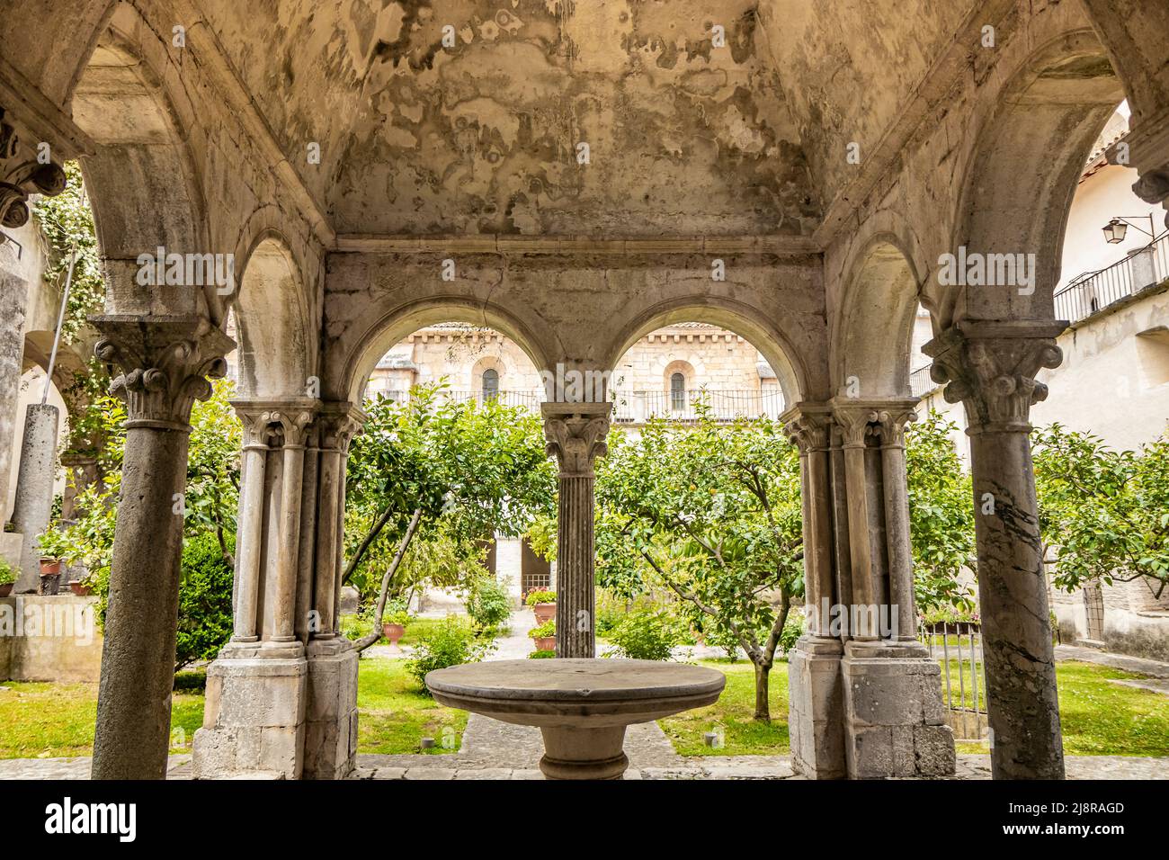May 1, 2022 - Priverno, Latina, Lazio, Italy - The Fossanova Abbey. The ...