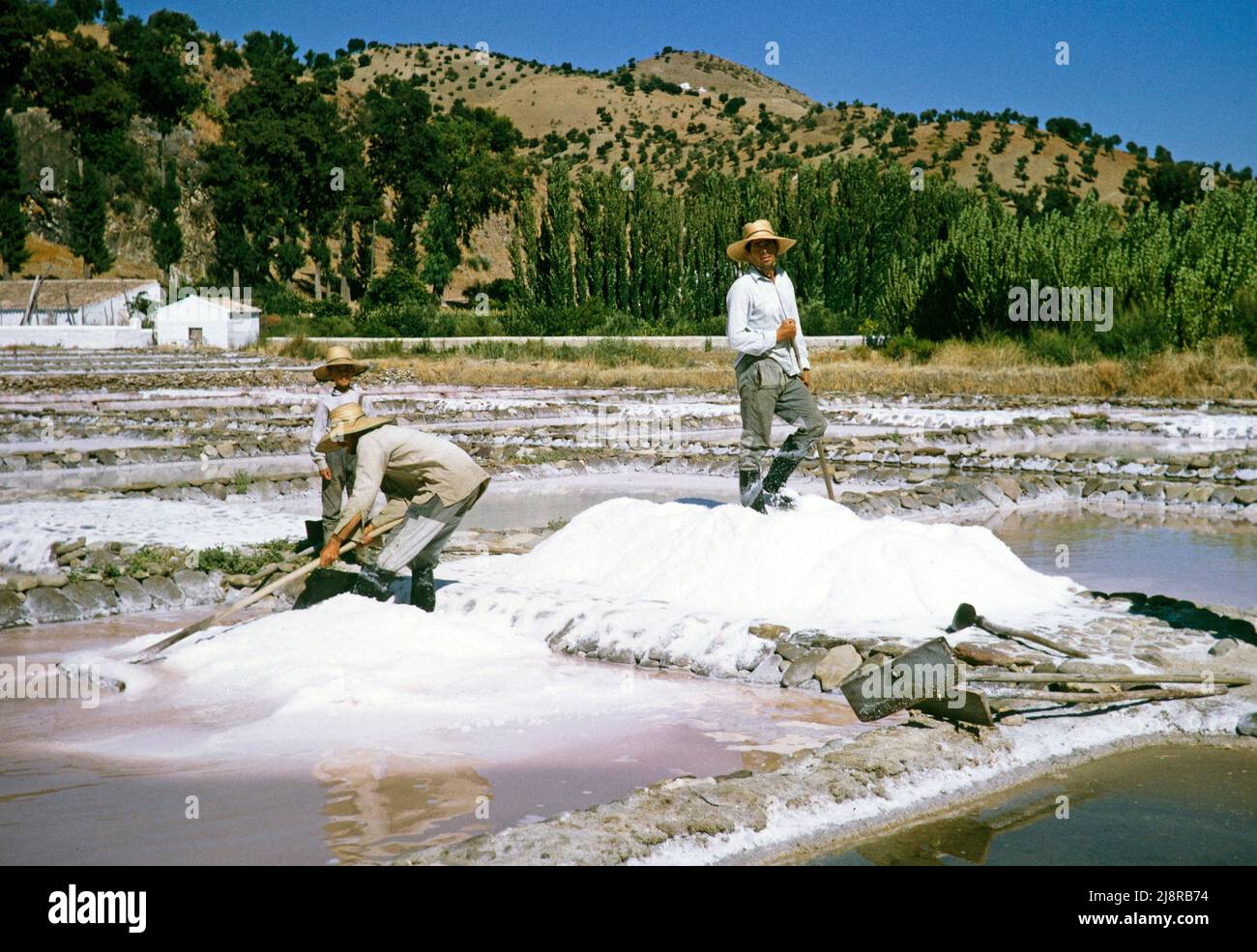 Historic sea salt works hi-res stock photography and images - Alamy