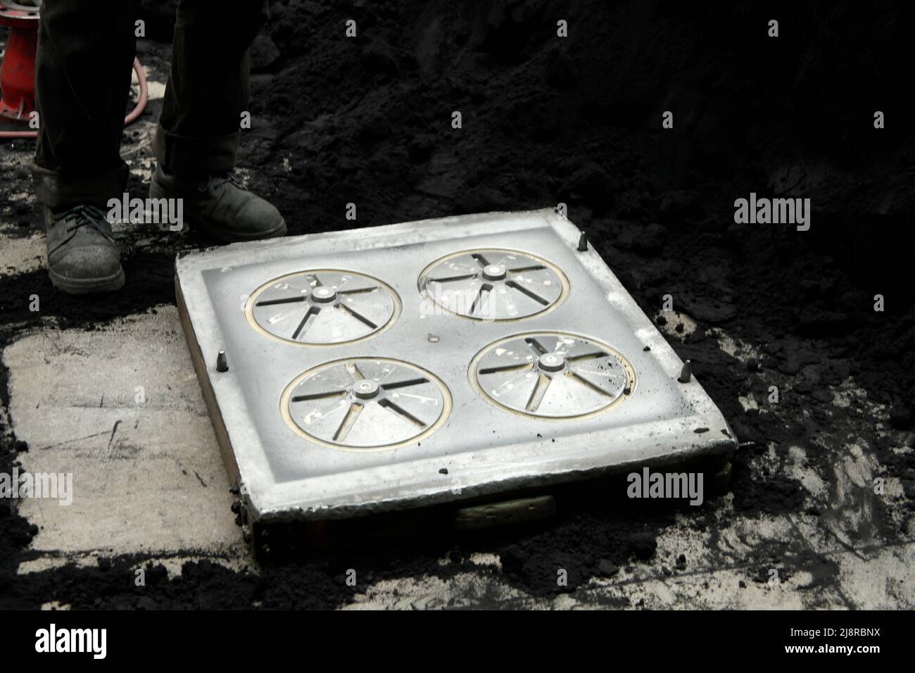 metal castings inside the factory Stock Photo - Alamy
