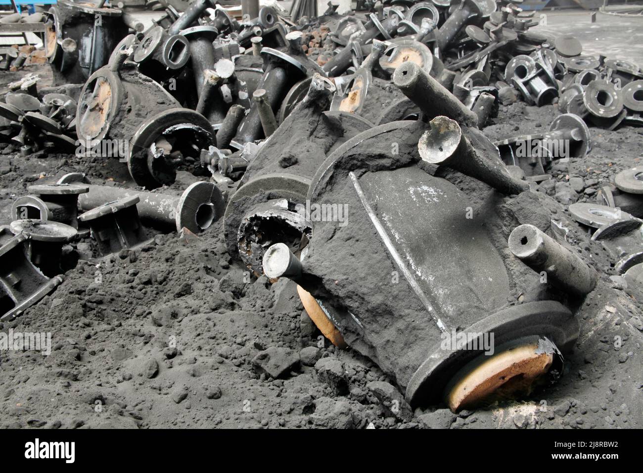 metal castings inside the factory Stock Photo - Alamy