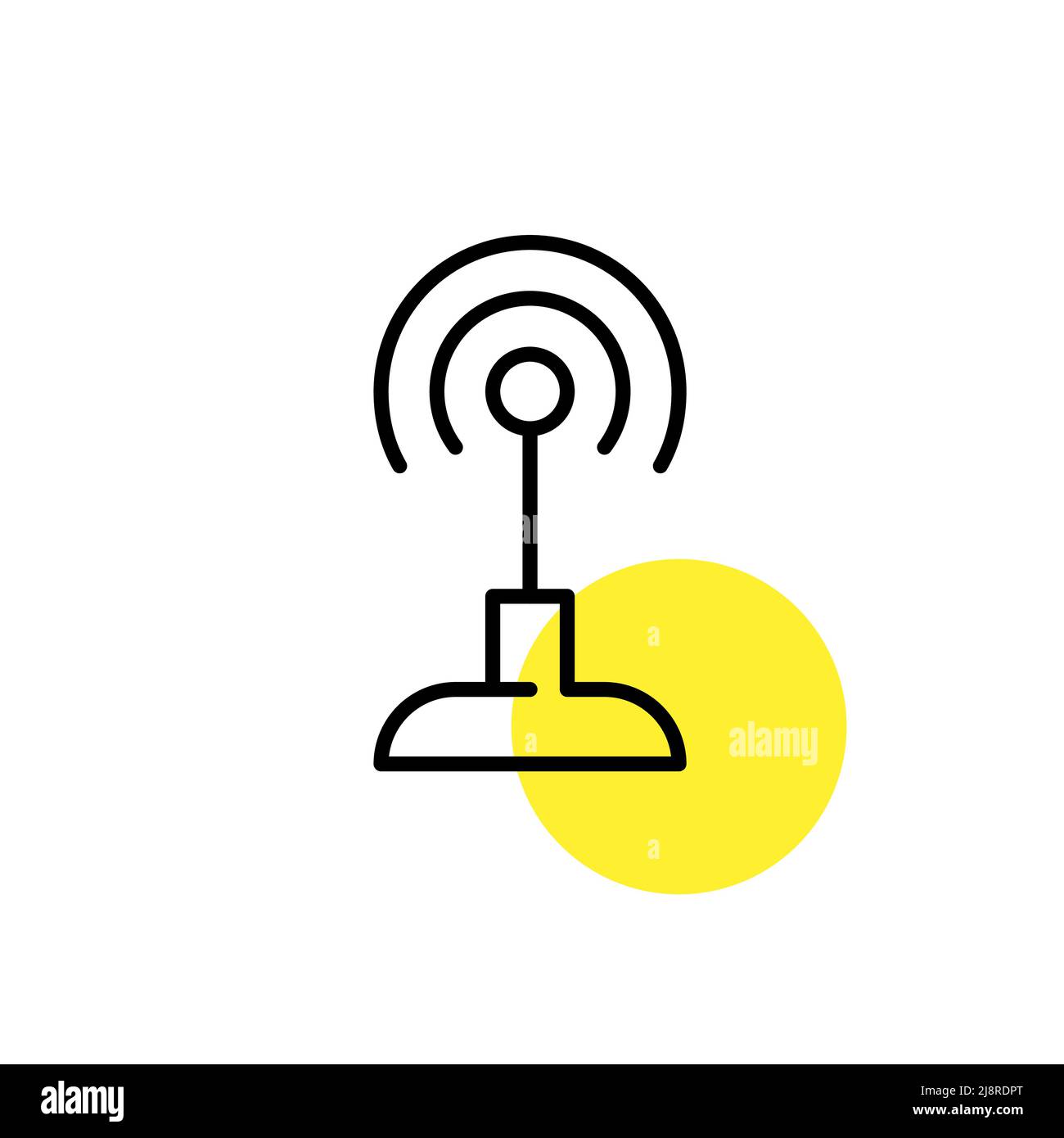 Remote location mobile phone Stock Vector Images - Alamy