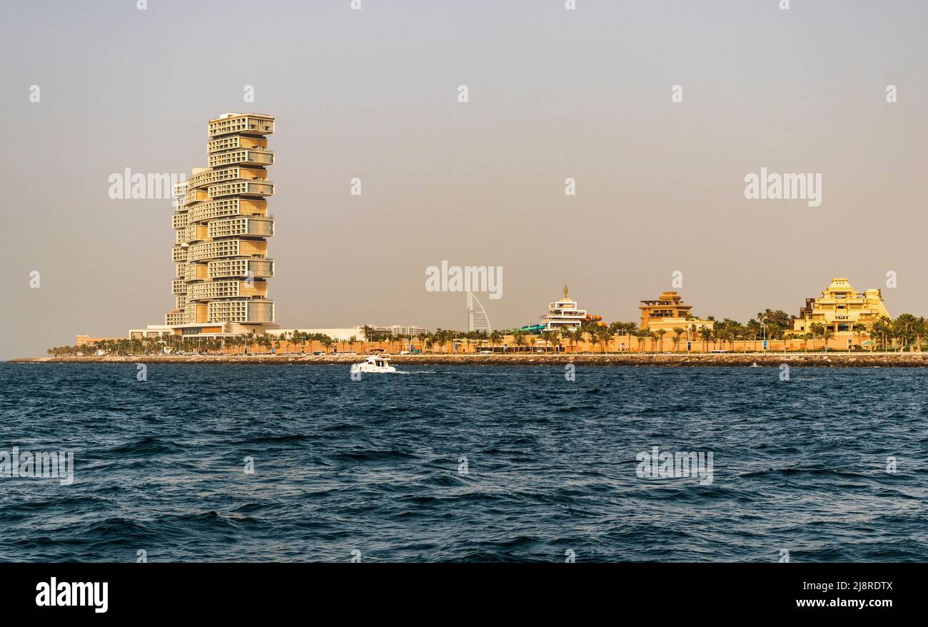 Dubai, UAE - 05.06.2022 - Shot of an Royal Atlantis hotel located on ...