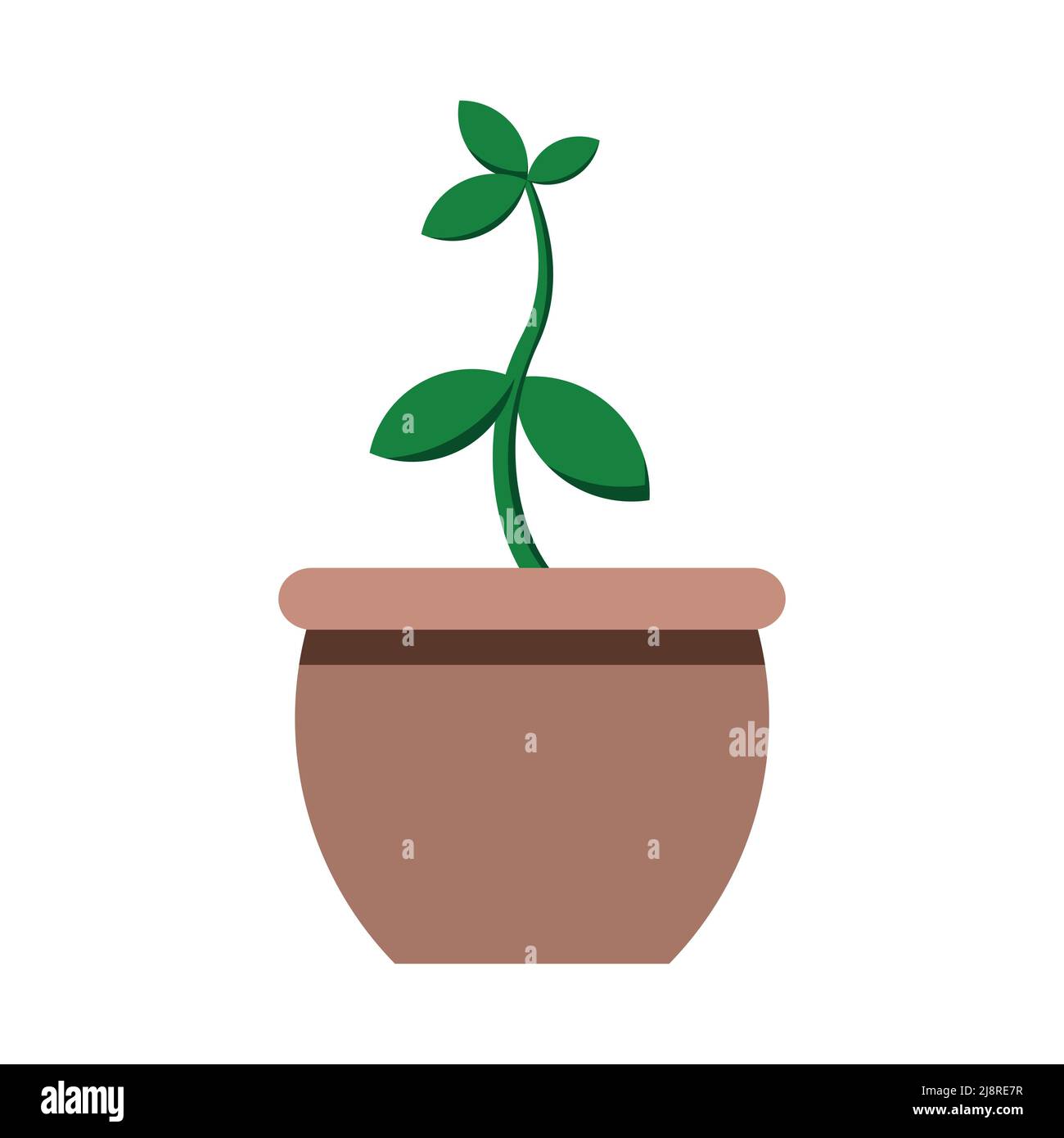 Small new leaves Stock Vector Images - Alamy