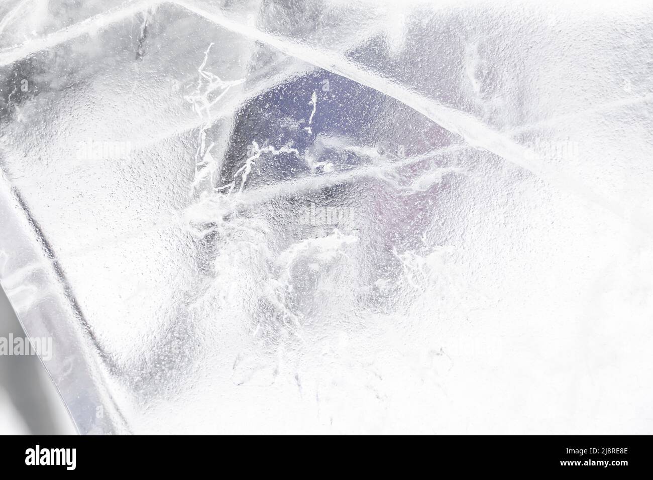 Ice texture background. Textured cold frosty surface of ice Stock Photo ...