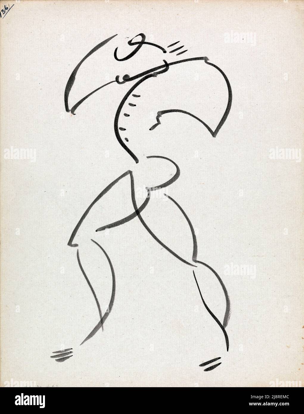 Art by Henri Gaudier-Brzeska - Dancing Figure (1910 - 1915)4 Stock ...