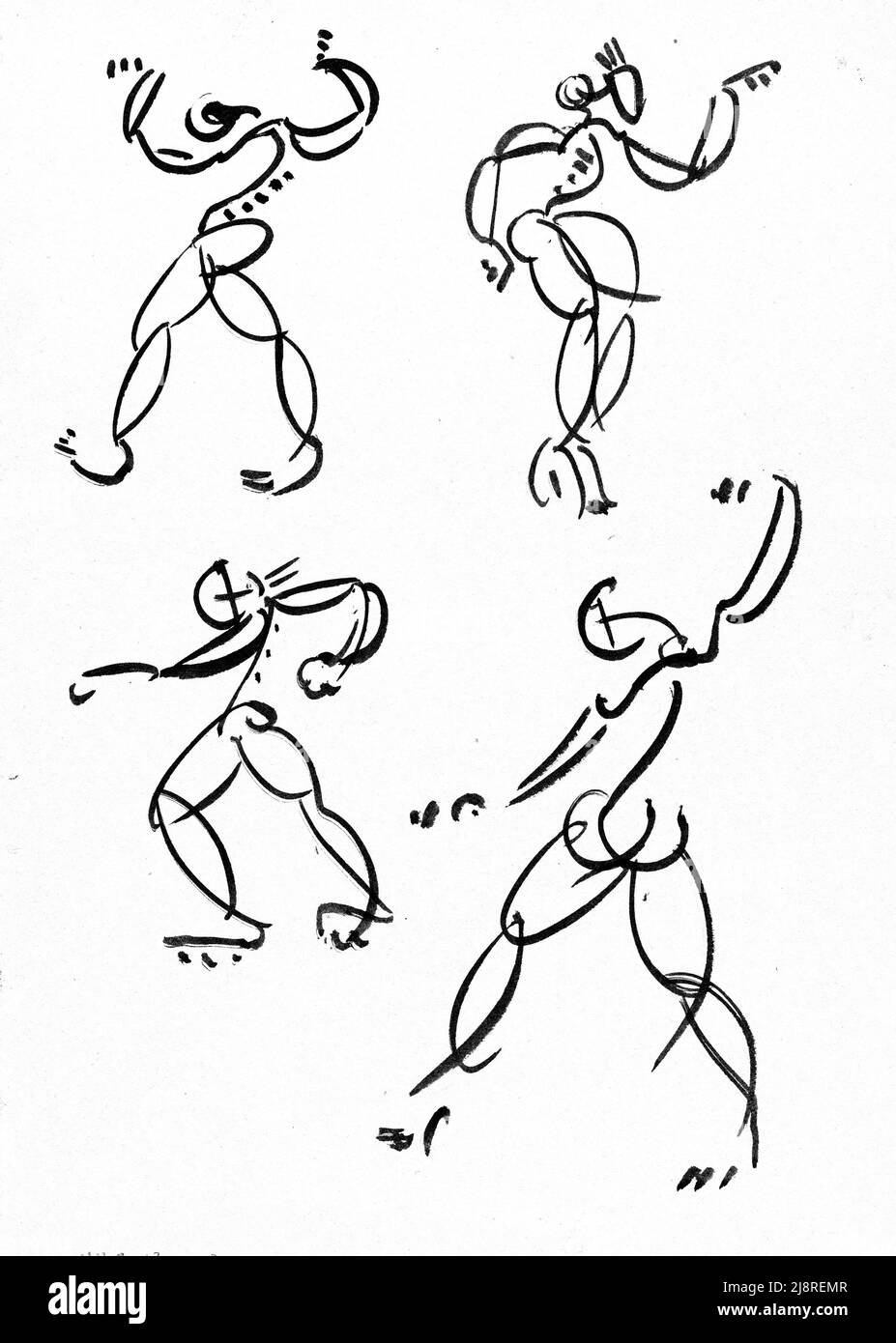 Famous art figures Cut Out Stock Images & Pictures - Alamy