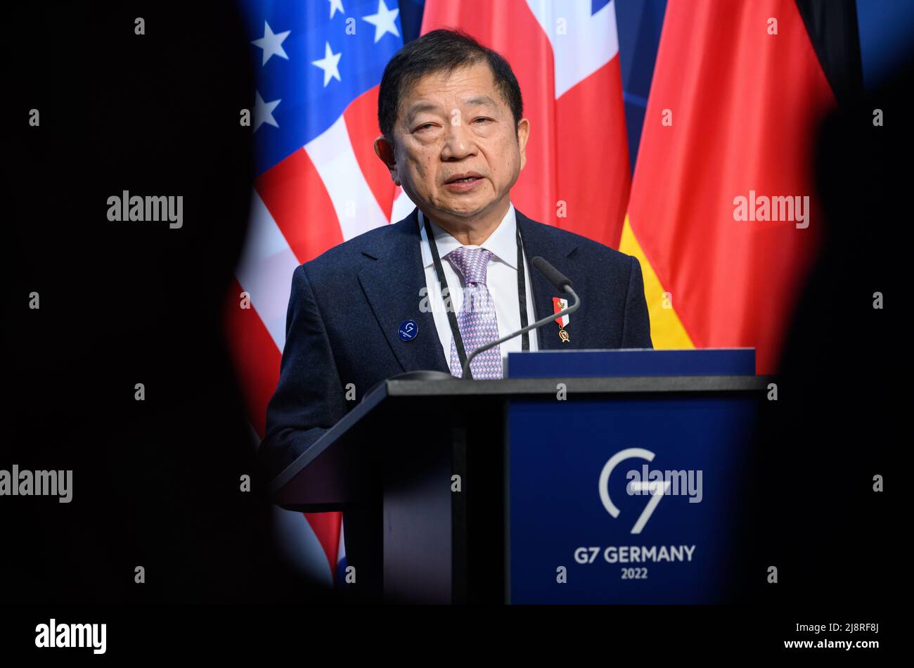 Berlin, Germany. 18th May, 2022. Suharso Monoarfa, Minister of National ...