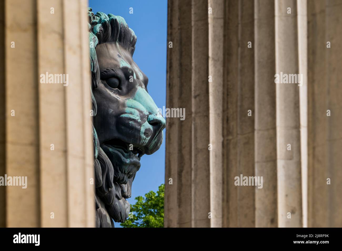 Bavaria statue against sky oktoberfest hi-res stock photography and ...