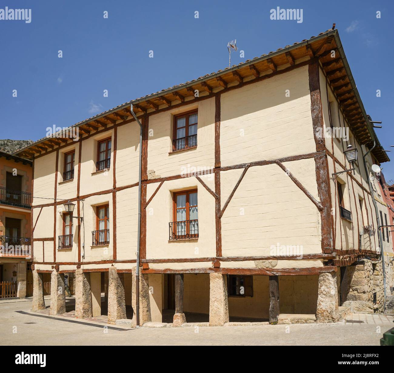 Pancorbo Spain, medieval buildings in spanish town in the province of ...