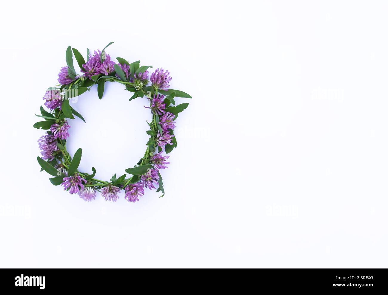 Green tree round crown Cut Out Stock Images & Pictures - Alamy