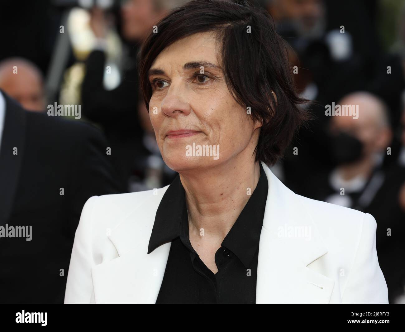 Cannes, France. 17th May, 2022. Catherine Corsini attends the screening ...