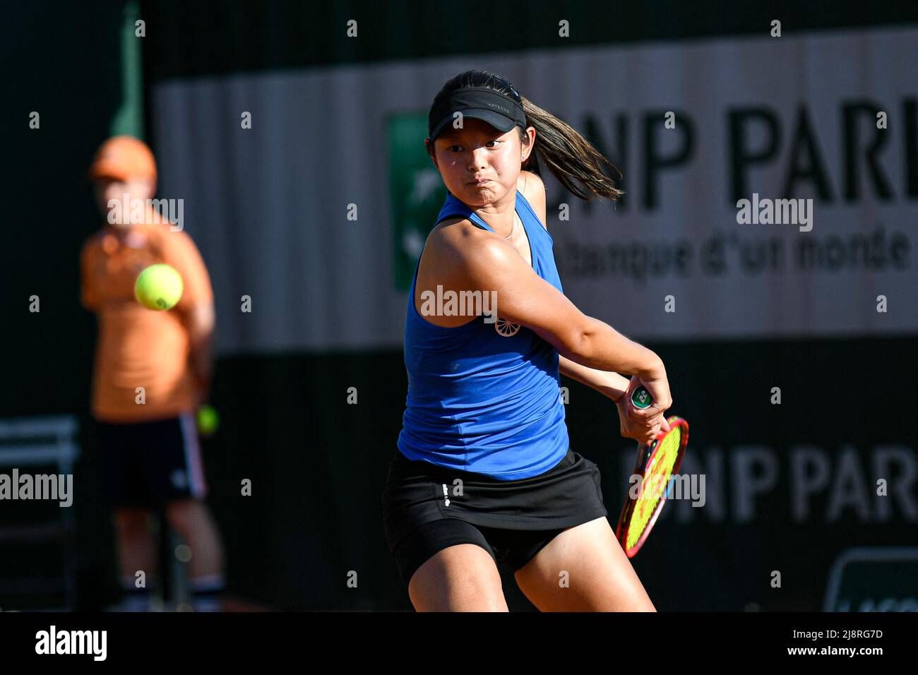 Arianne Hartono of the Netherlands during the French Open (Roland ...