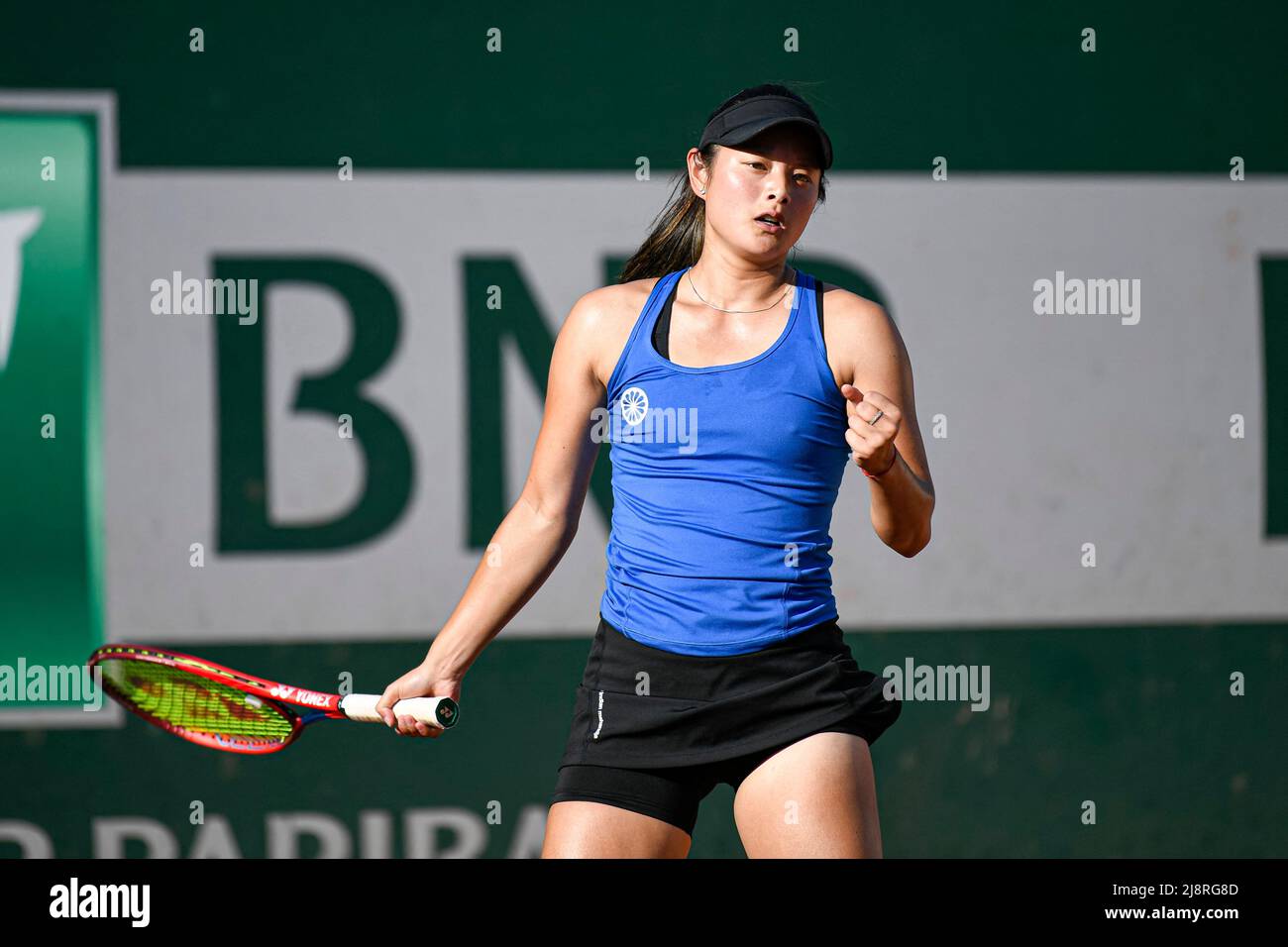 Arianne Hartono of the Netherlands during the French Open (Roland ...