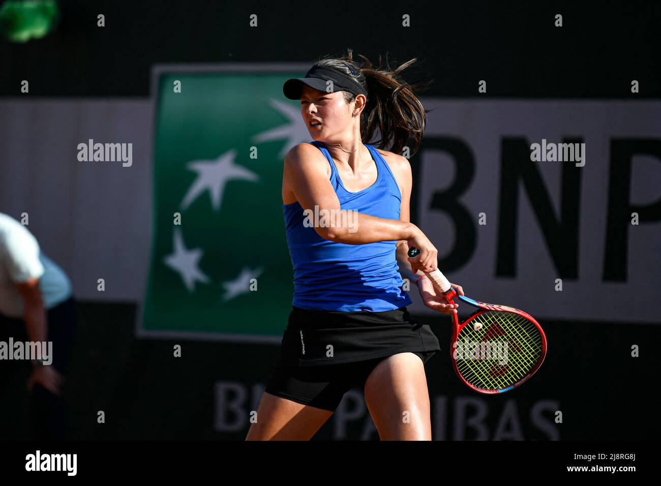 Arianne Hartono of the Netherlands during the French Open (Roland ...