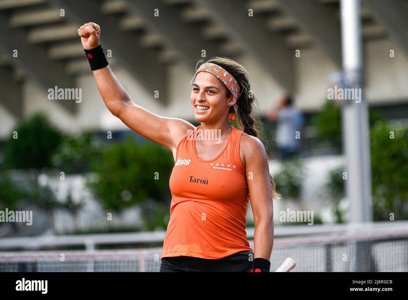 Carolina Alves of Brazil during the French Open (Roland-Garros) 2022 ...