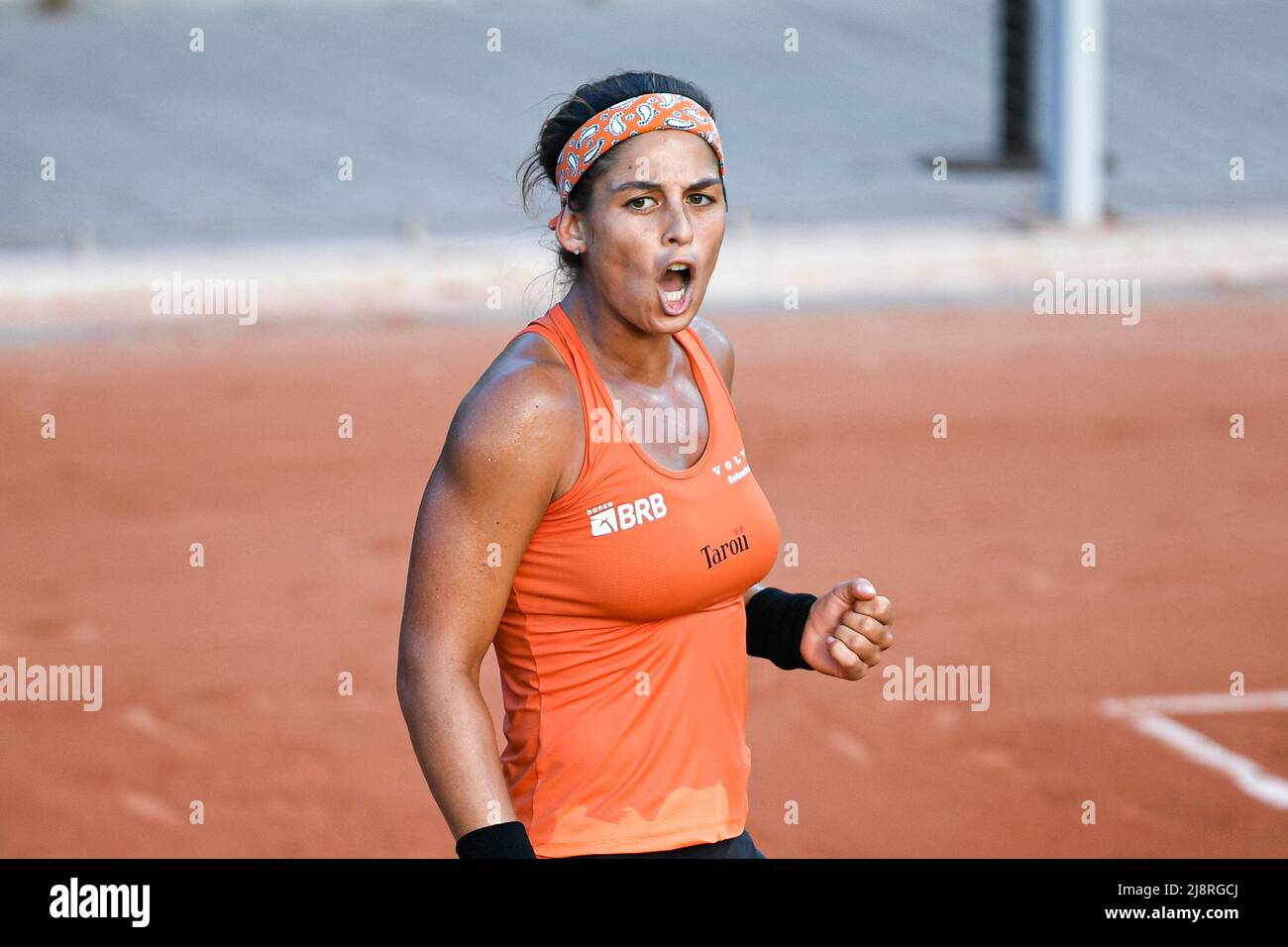 Carolina Alves of Brazil during the French Open (Roland-Garros) 2022 ...