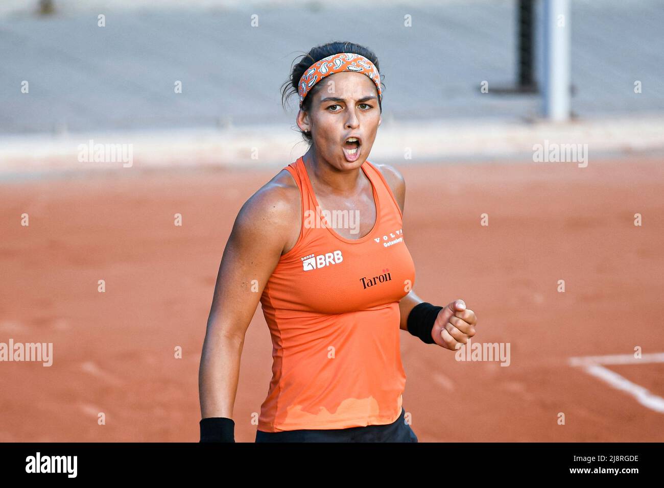 Carolina Alves of Brazil during the French Open (Roland-Garros) 2022 ...