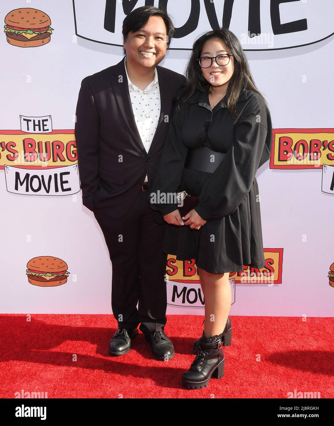 (L-R) Aldrine Guerrero and Wife Heather Toshiko Guerrero arrives at the ...