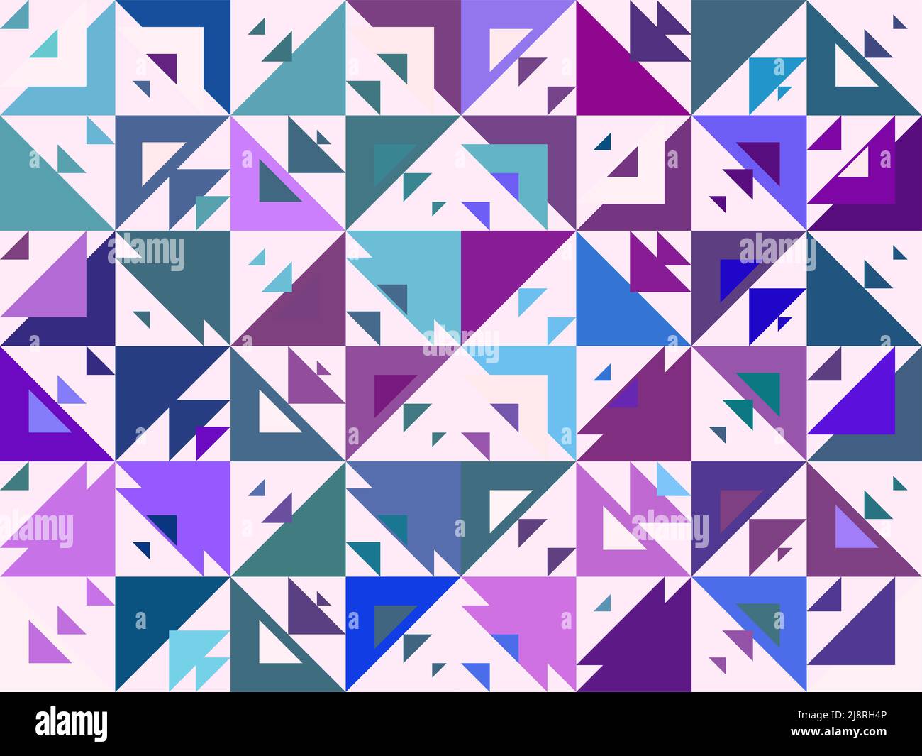 abstract green and purple triangle, geometric arrow pattern texture ...