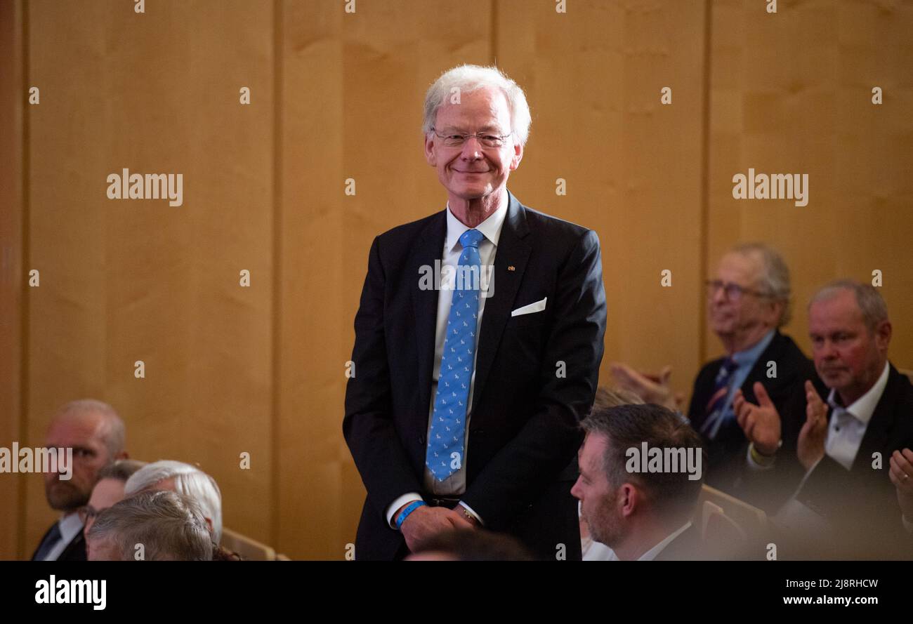 Hamburg, Germany. 18th May, 2022. Michael Göring, former Chairman of ...