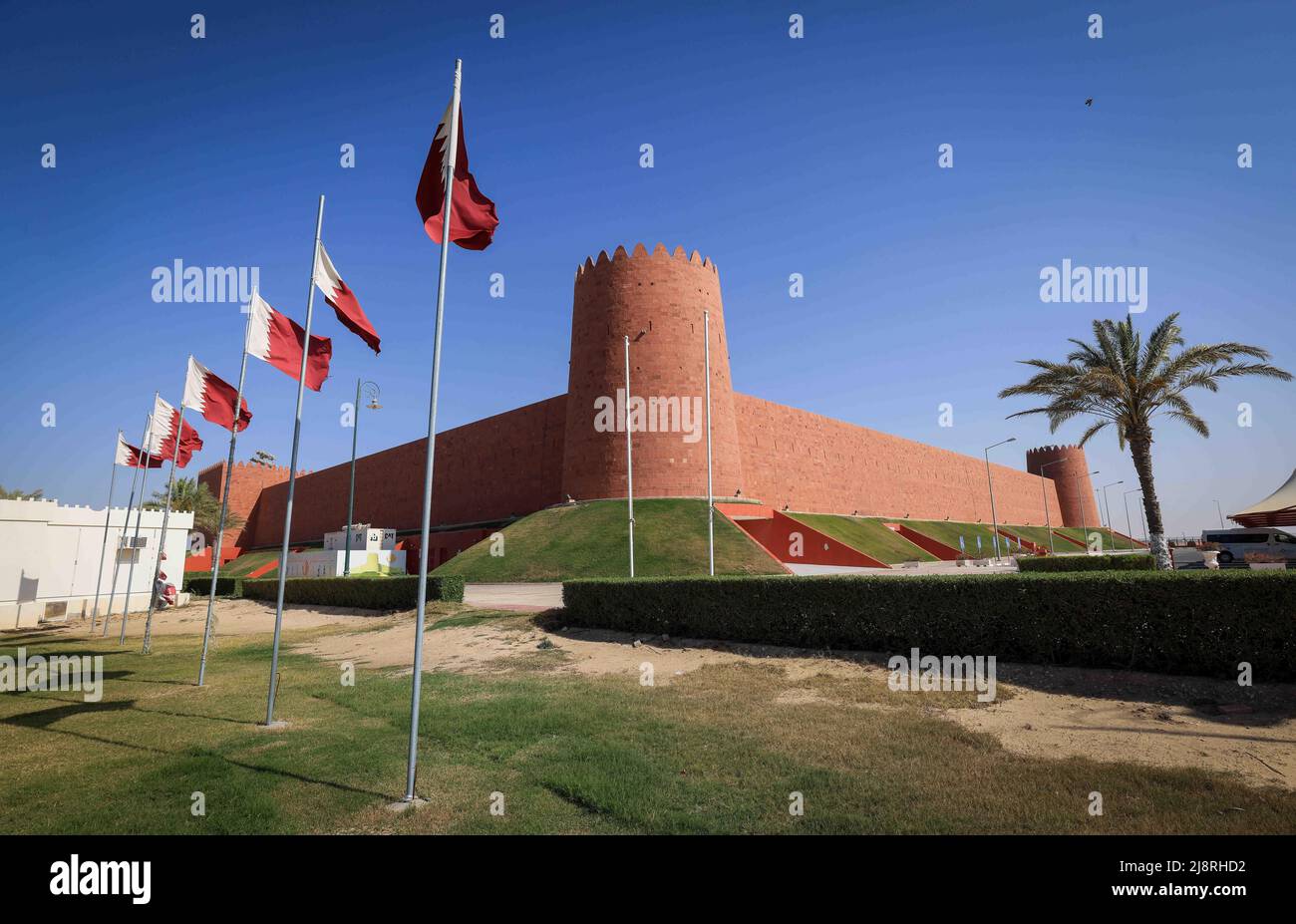 Al Ruwais, Qatar. 02nd Apr, 2022. Exterior view of the stadium on the ...
