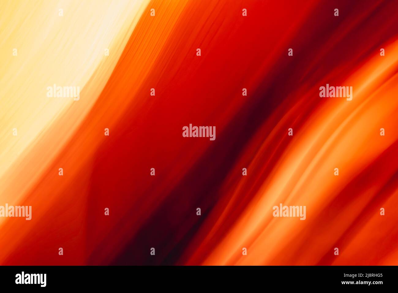 Abstraction current burning avalanche. Wavy background in red yellow ...