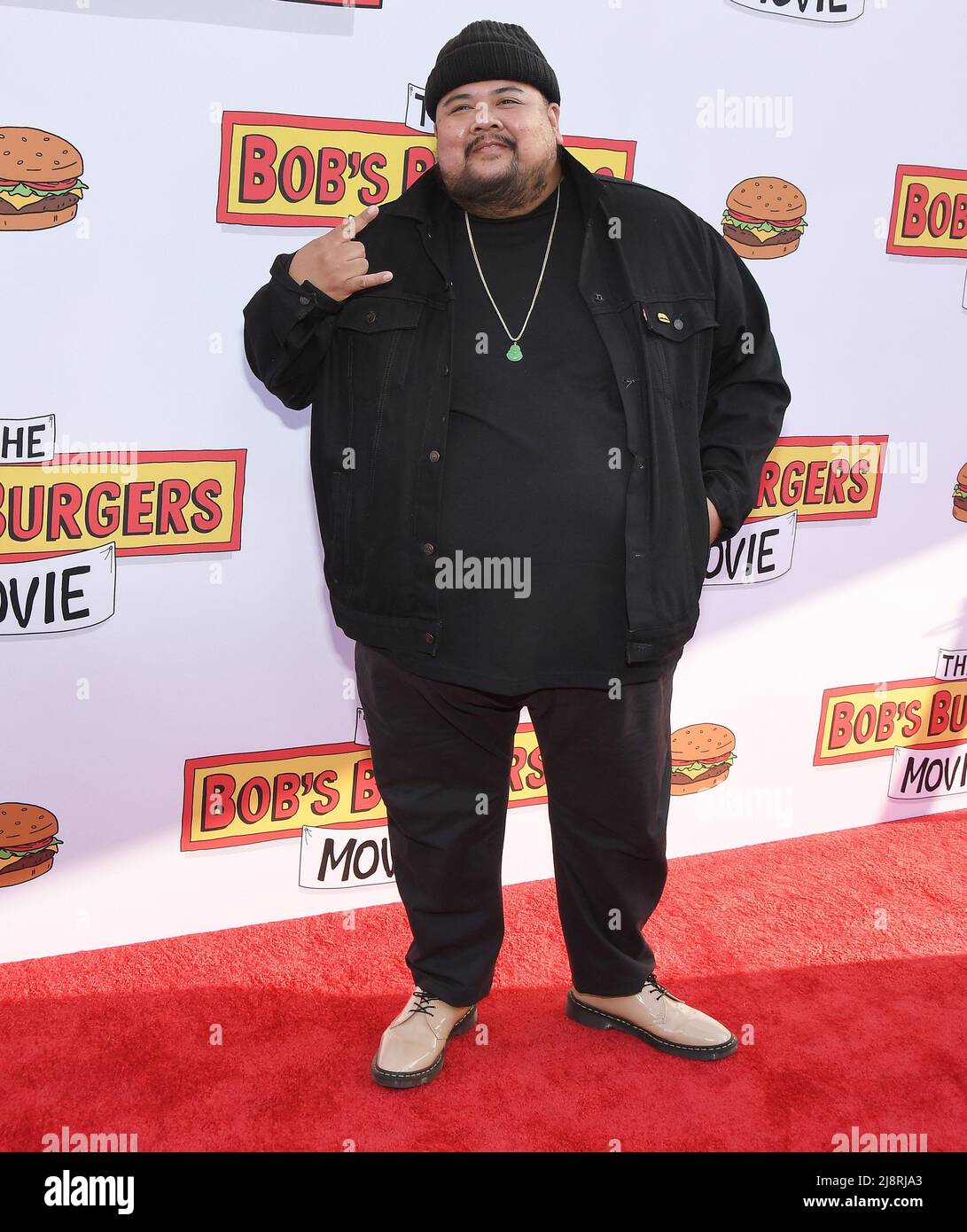 Chef Alvin Cailan arrives at the 20th Century Fox's THE BOB'S BURGERS ...