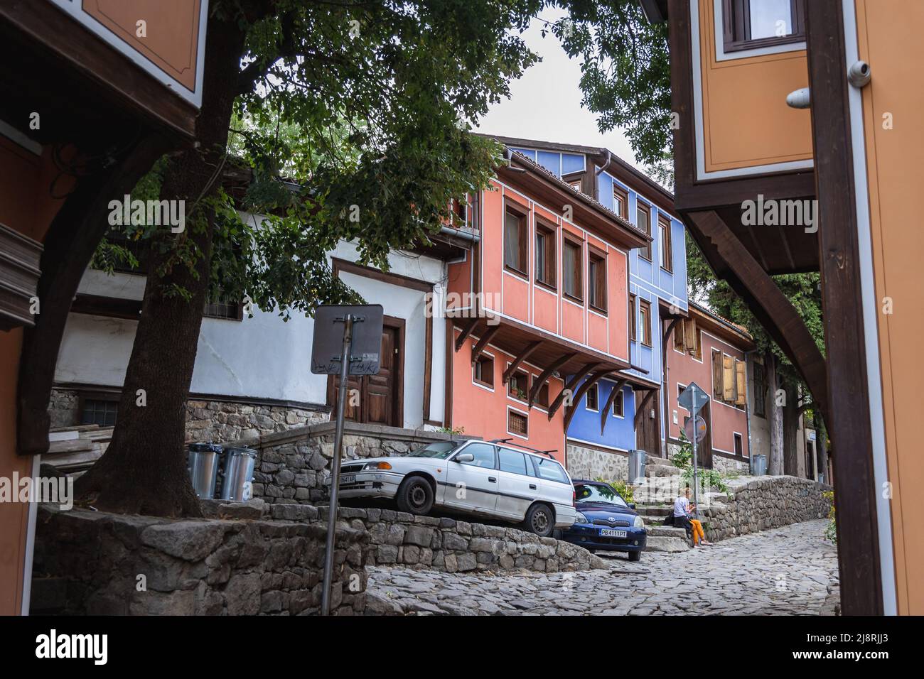 Houses in Ancient Town Of Plovdiv - Architectural Reserve in Plovdiv ...