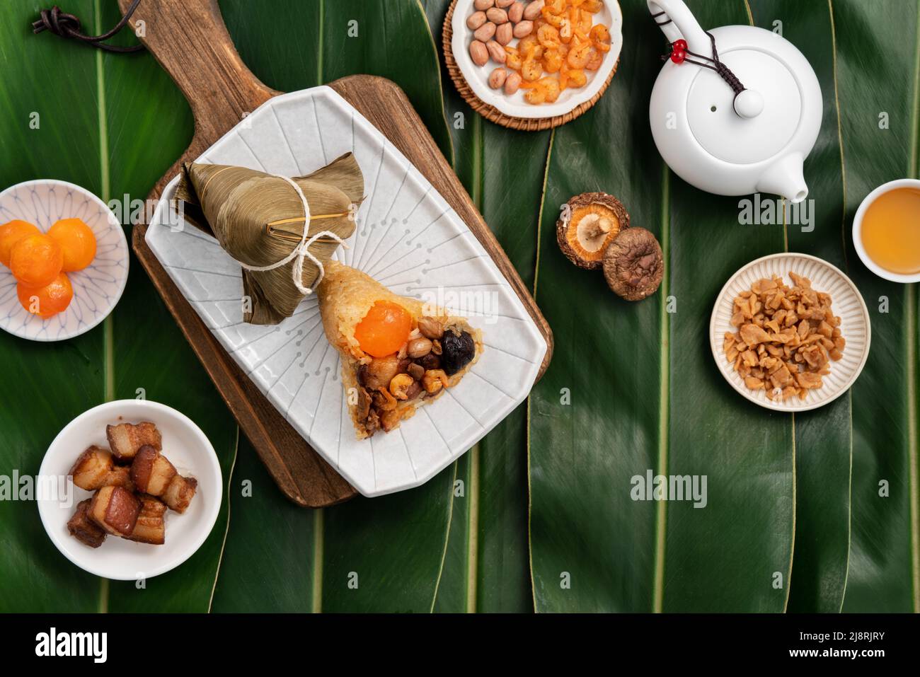 Zongzi. Rice dumpling for Chinese traditional Dragon Boat Festival ...