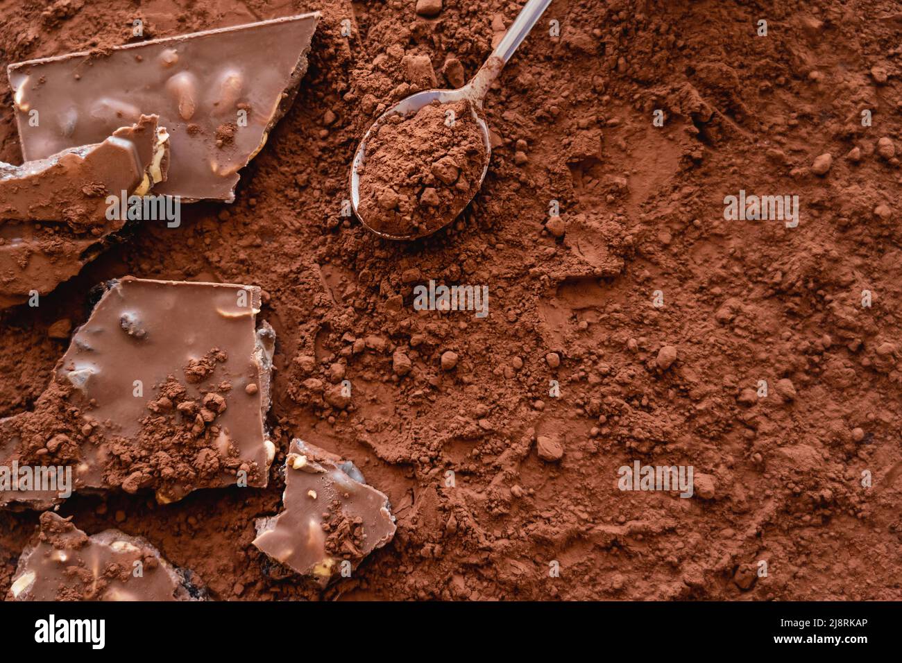 Top view chocolate dry hi-res stock photography and images - Alamy