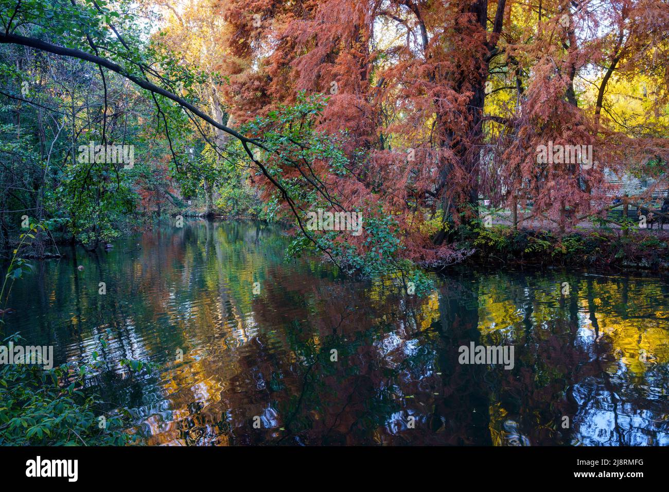 Milan, Lombardy, Italy: the park known as Giardini Montanelli at ...