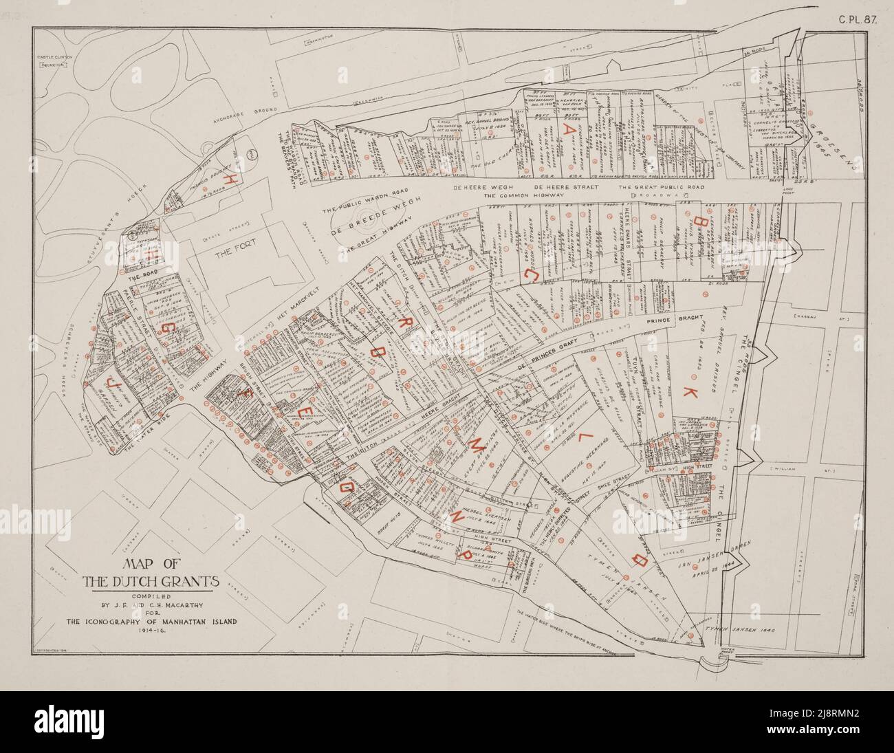North america map 1600s hi-res stock photography and images - Alamy