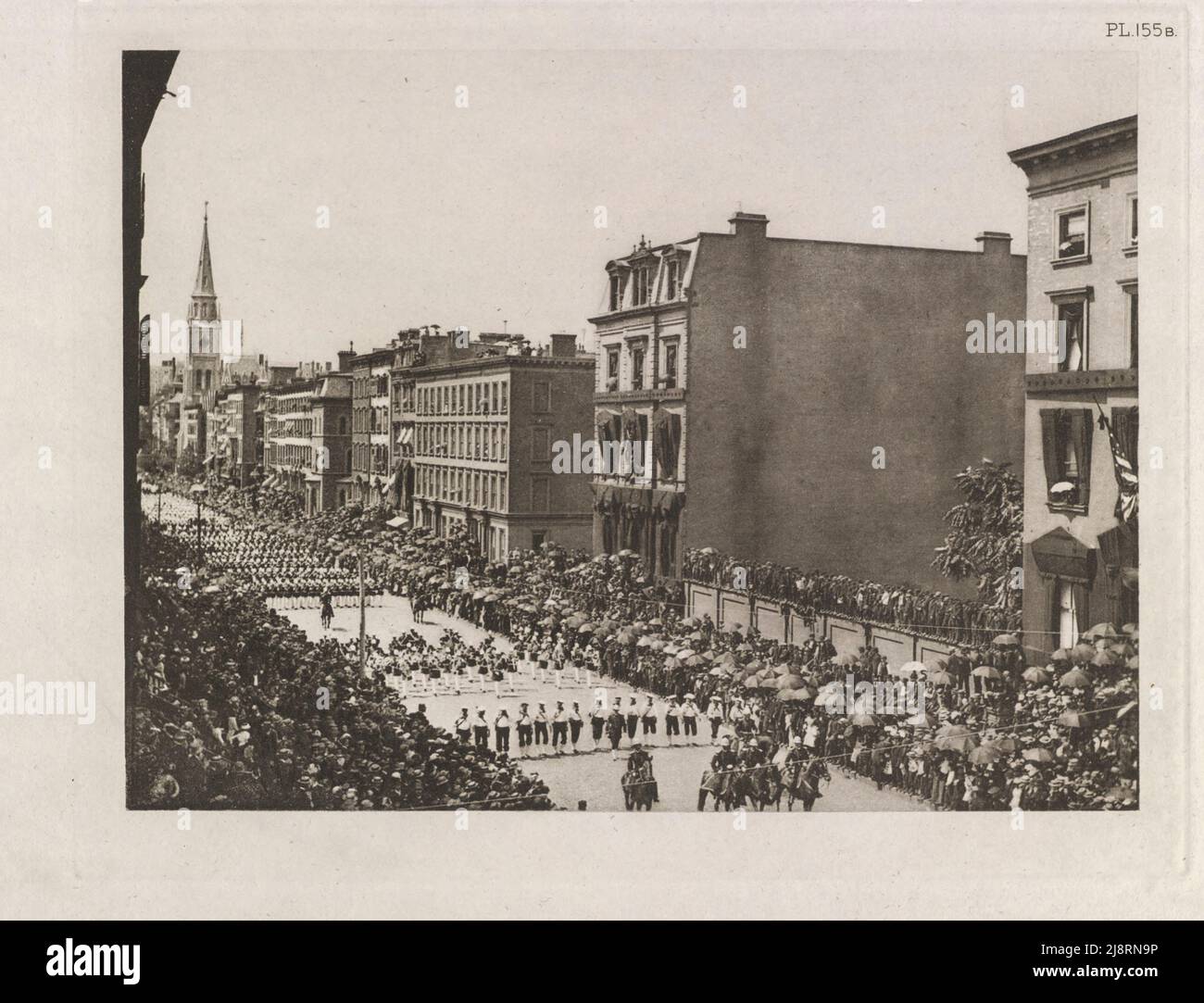 19th century funeral procession america hi-res stock photography and ...