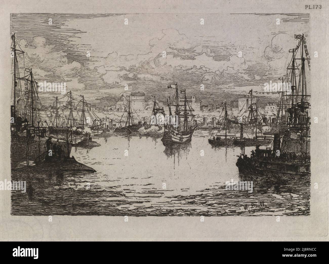 The ‘‘Half Moon” at the Water Gate 1909 The iconography of Manhattan ...