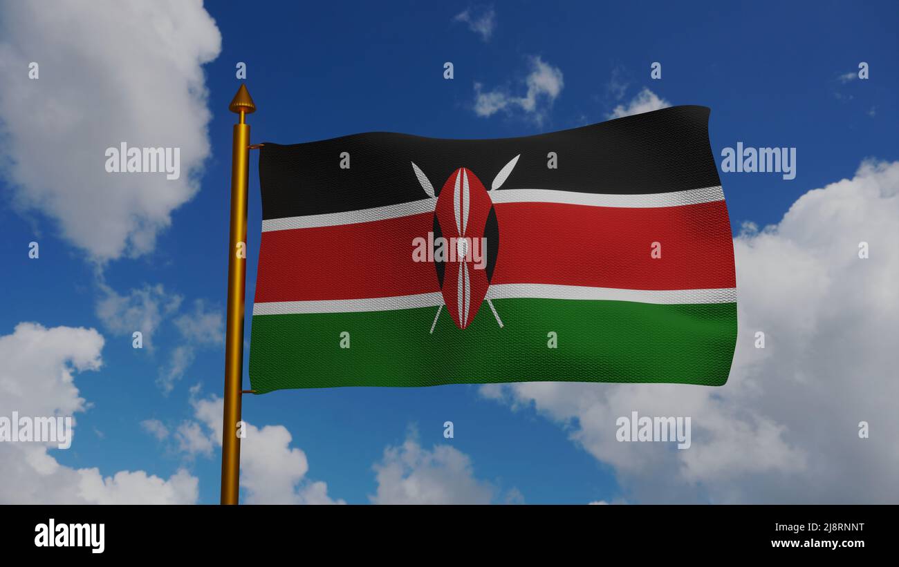 Maasai shield flag hi-res stock photography and images - Alamy