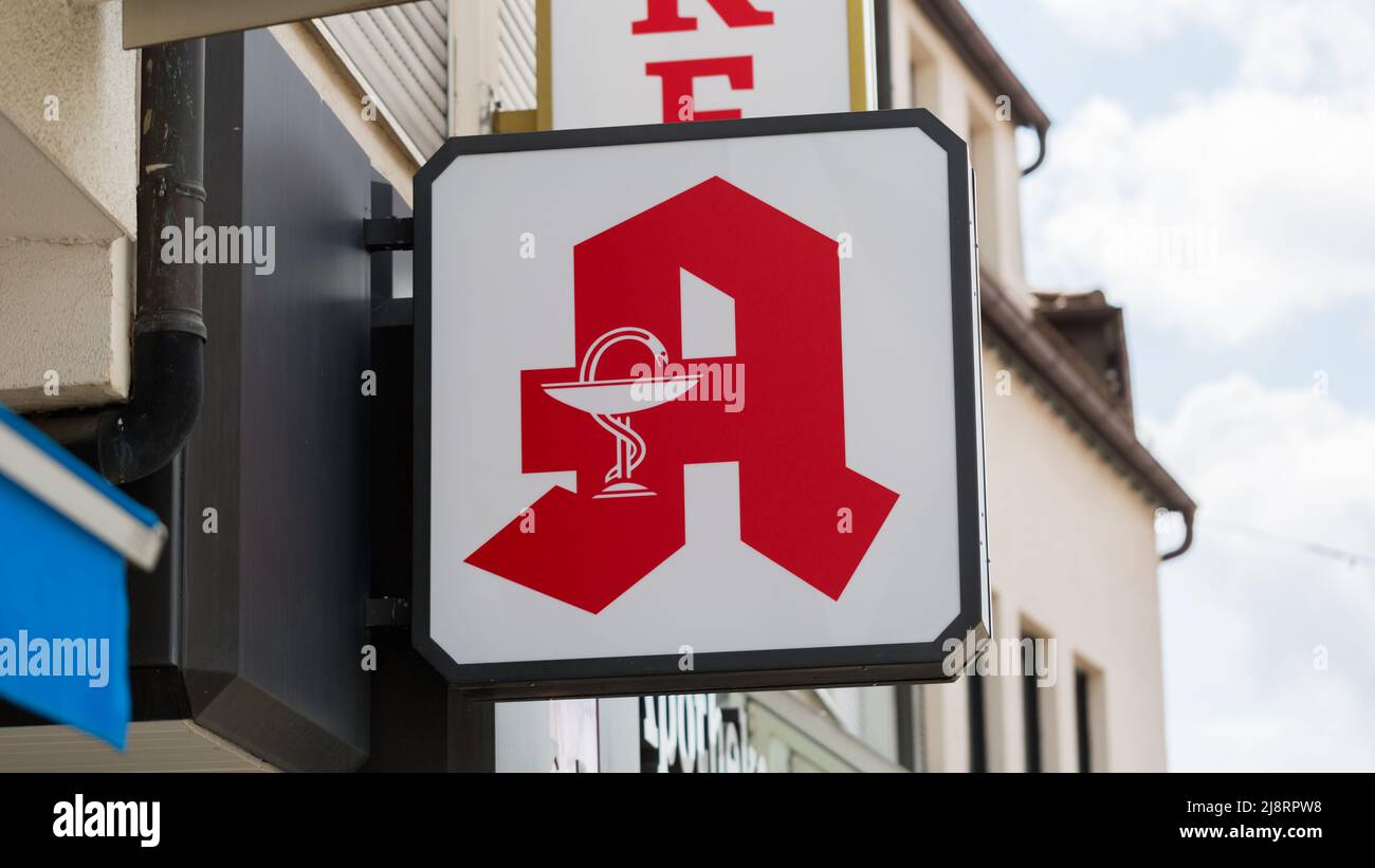 German pharmacy symbol hi-res stock photography and images - Alamy