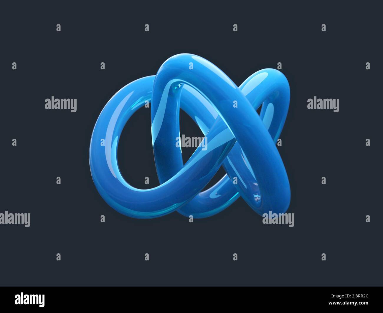 Infinity symbol loop 3d hi-res stock photography and images - Alamy