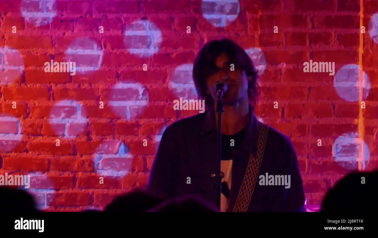 Venice, California, USA 17th May 2022 Singer Alex Greenwald performs ...