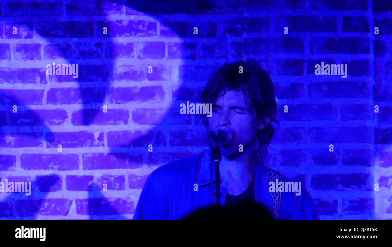 Venice, California, USA 17th May 2022 Singer Alex Greenwald performs ...