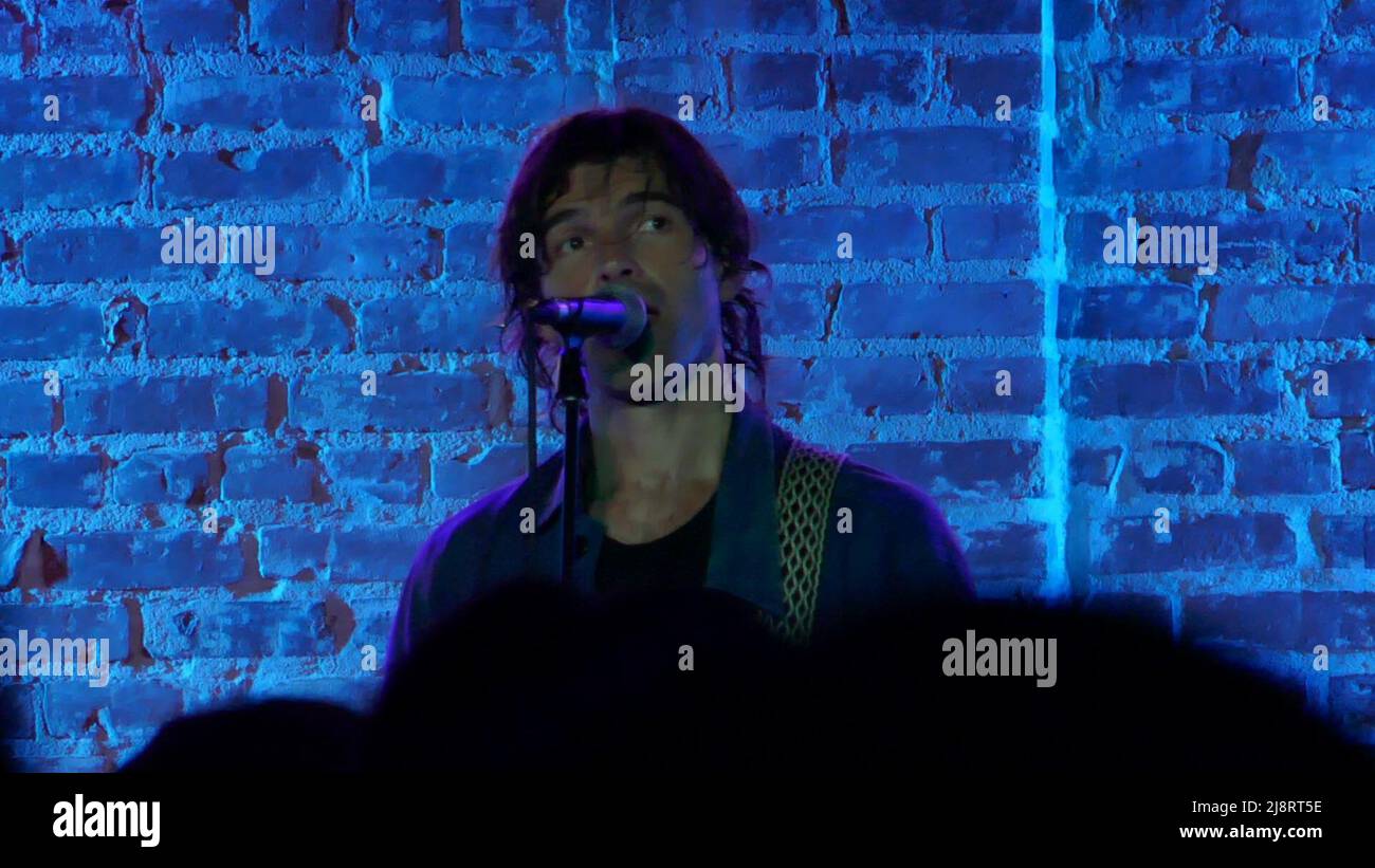 Venice, California, USA 17th May 2022 Singer Alex Greenwald performs ...