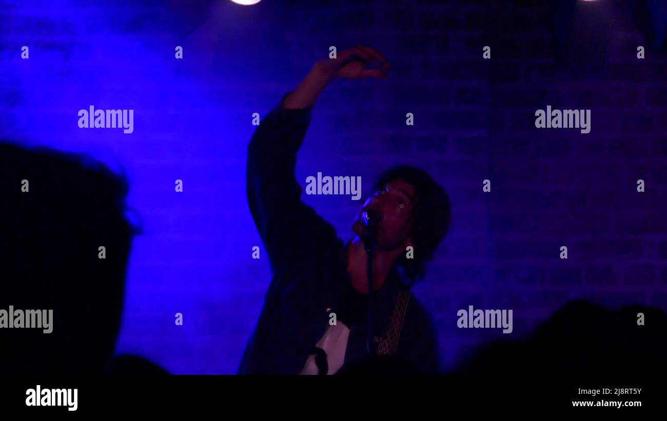 Venice, California, USA 17th May 2022 Singer Alex Greenwald performs ...