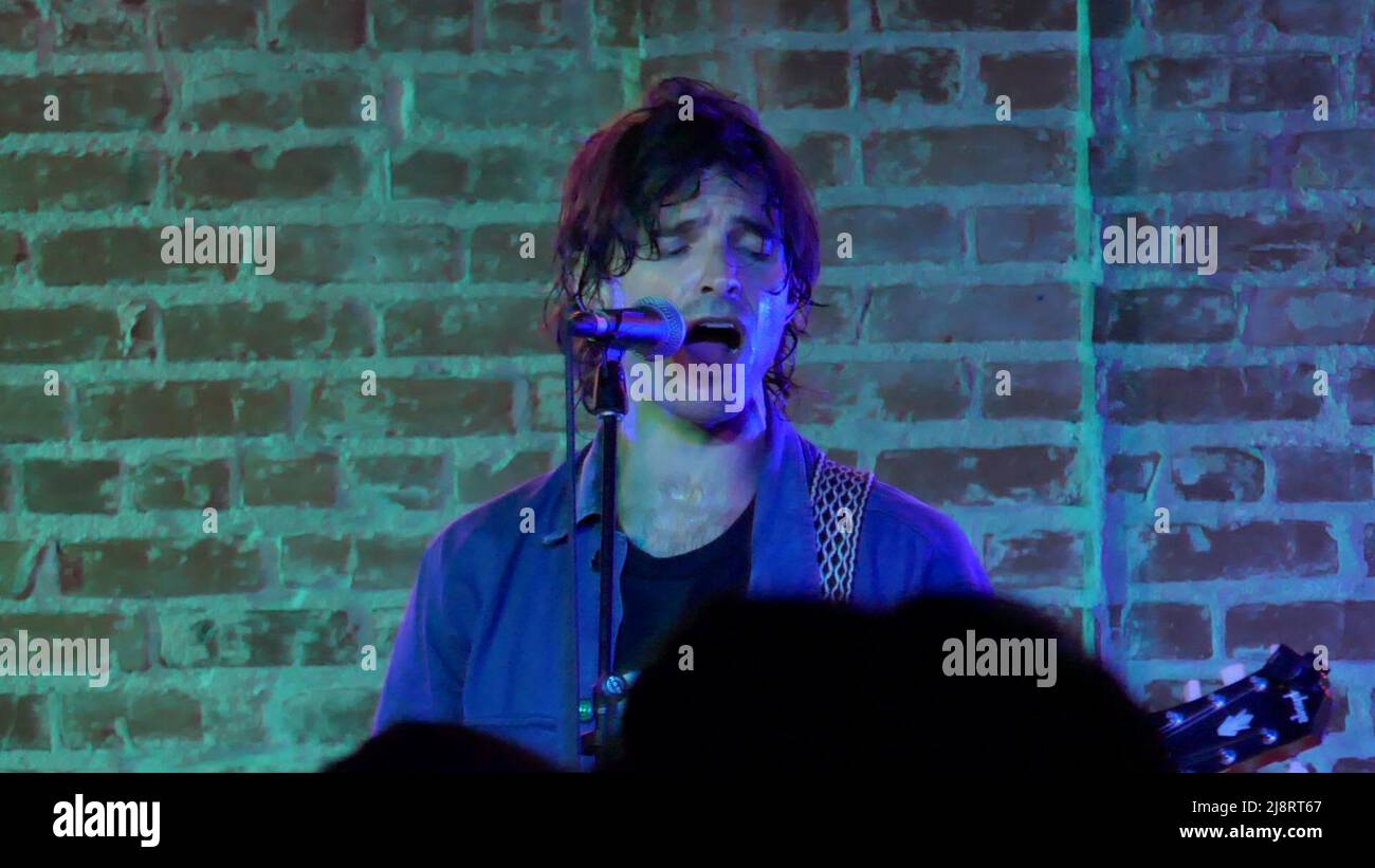 Venice, California, USA 17th May 2022 Singer Alex Greenwald performs ...