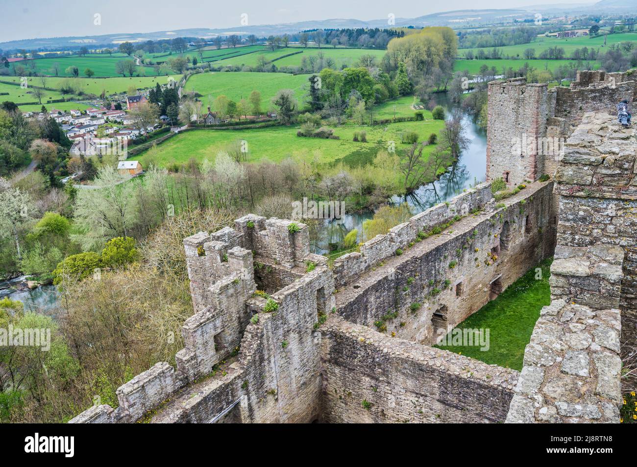 Ludlow castle calendars hi-res stock photography and images - Alamy