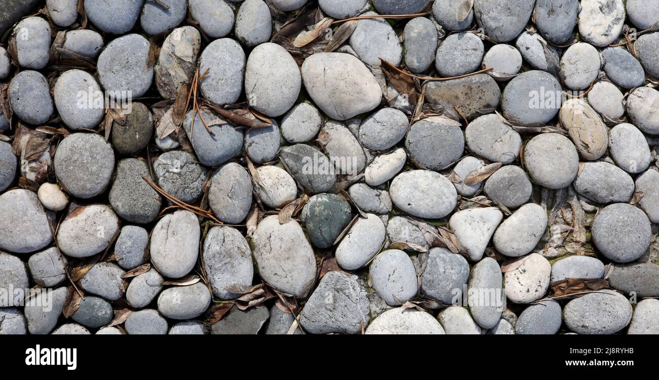 Pile of stone wall background stock photo Stock Photo - Alamy