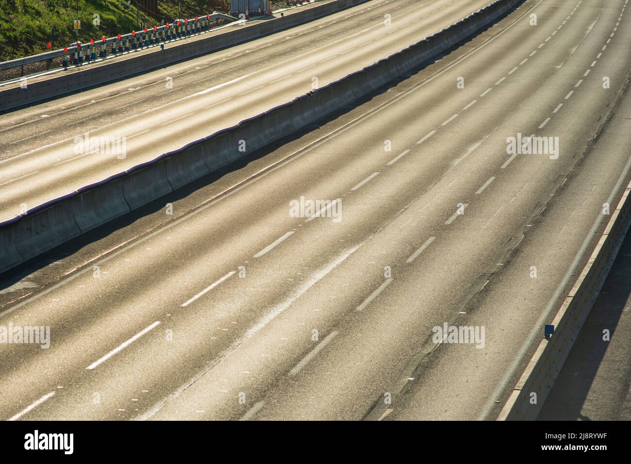 M1 motorway empty hi-res stock photography and images - Alamy