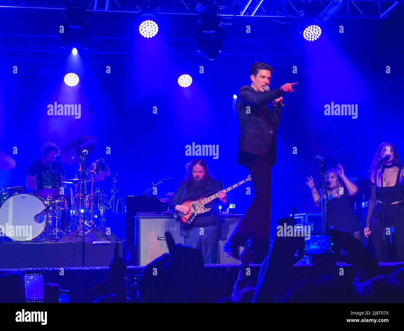 May 17, 2022: Las Vegas rock band The Killers, perform a special one off show at the O2 Academy ...