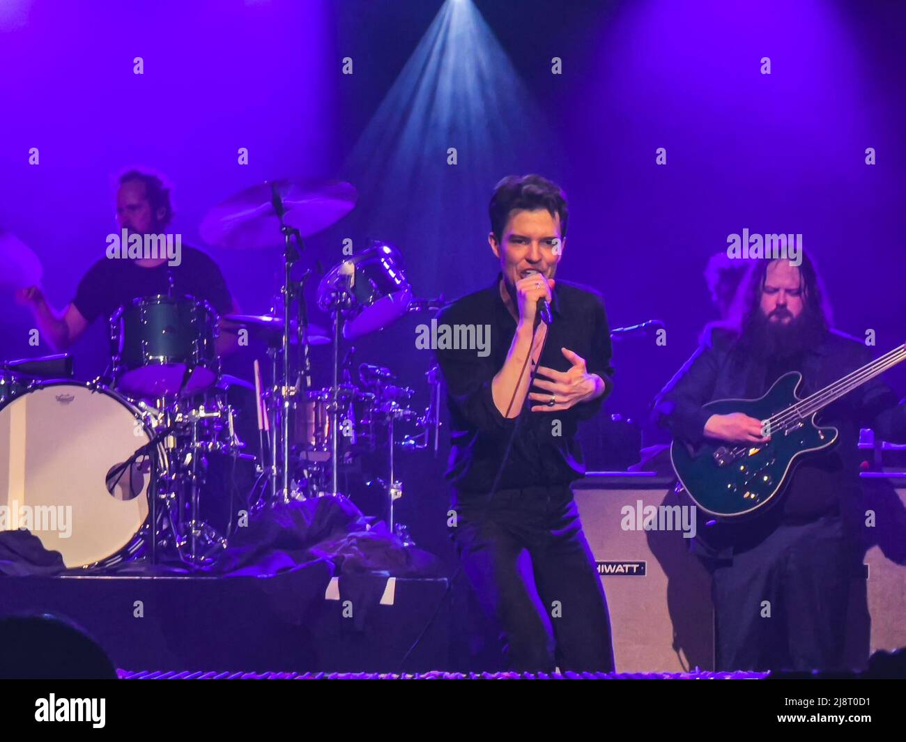 May 17, 2022: Las Vegas rock band The Killers, perform a special one ...