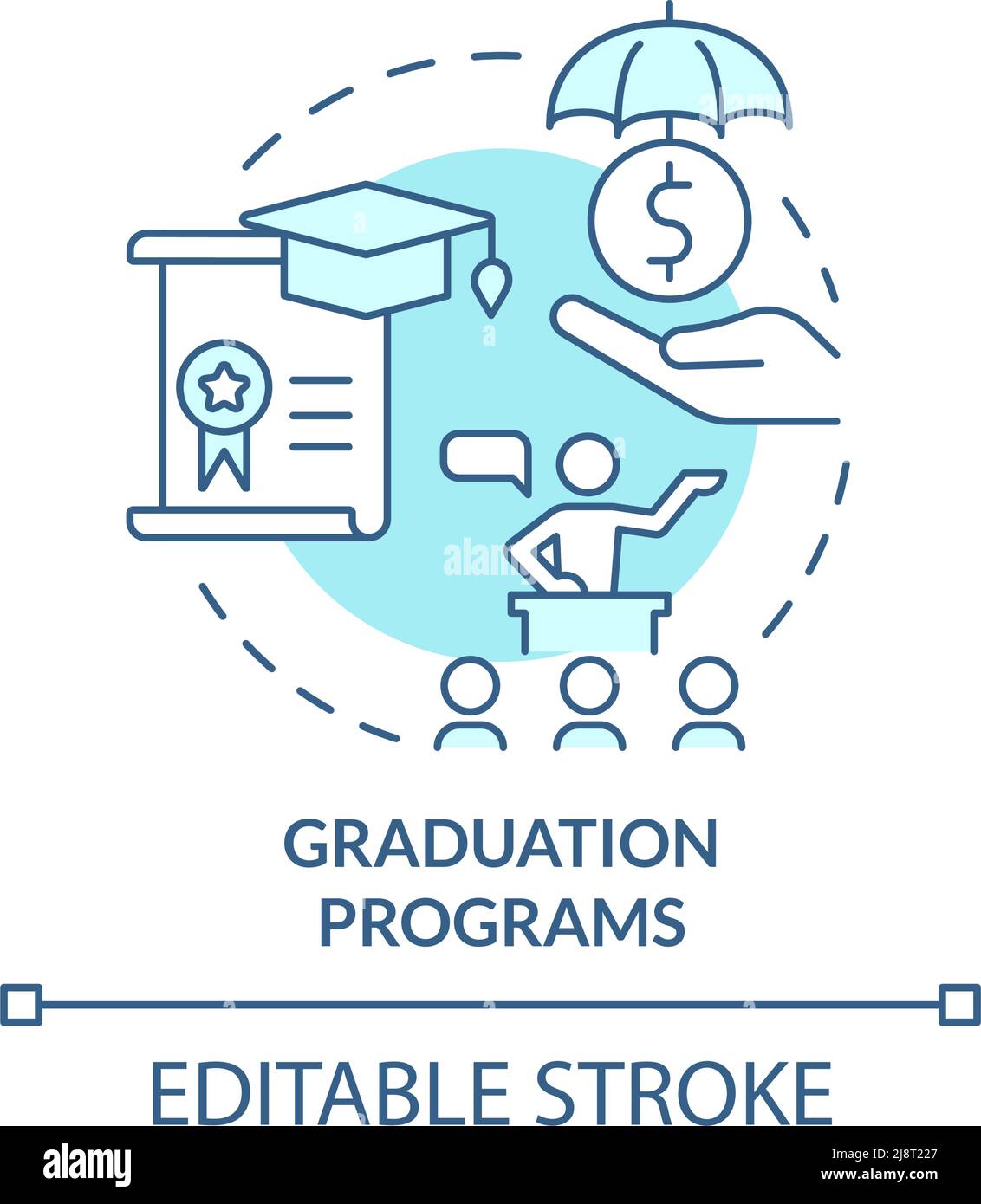 Public assistance program Stock Vector Images - Alamy